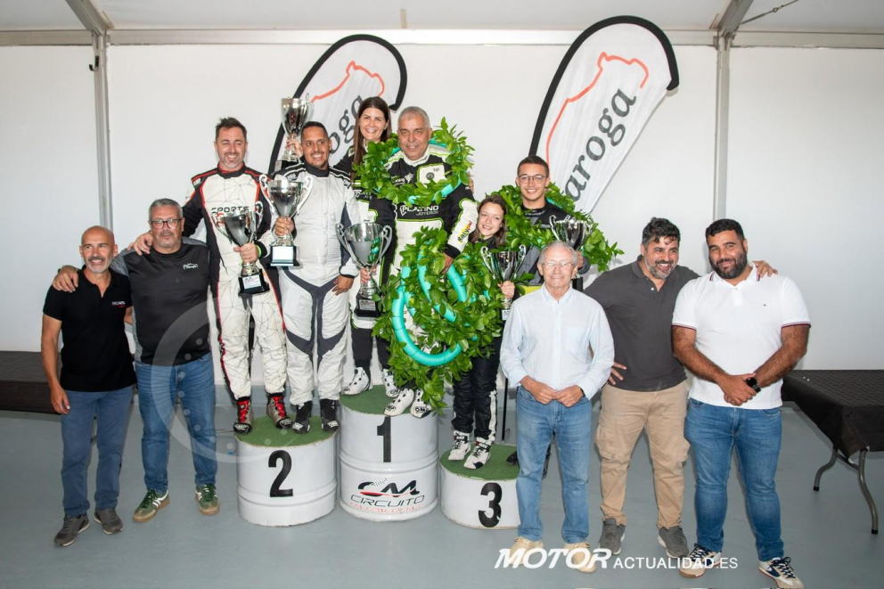Emma Falcón y Juan Benítez imponen su Citroën C3 Rally2 en la Supercopa ...